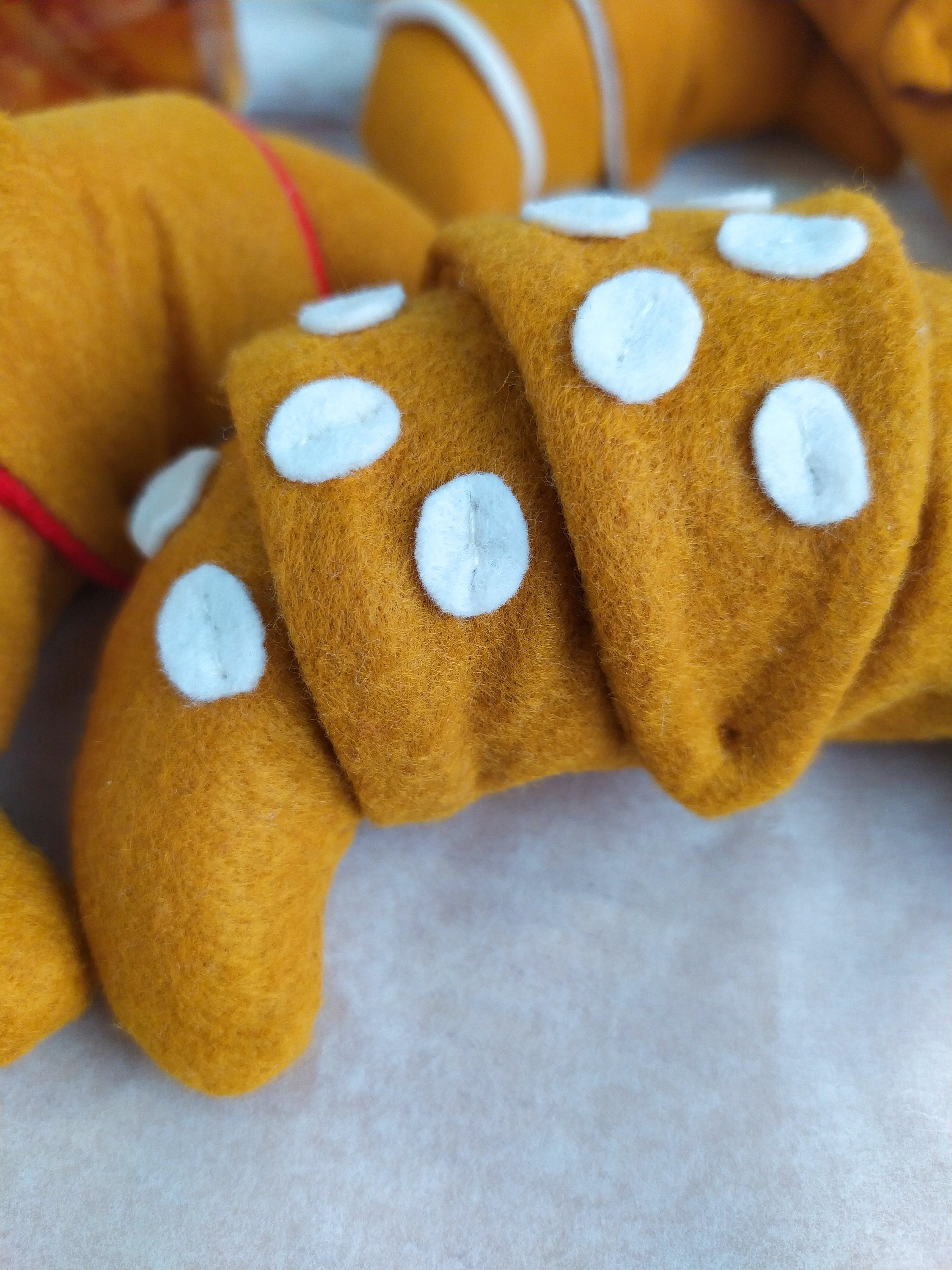 Toy Felt Croissants Felt Food Felt Toys Ukraine - Etsy