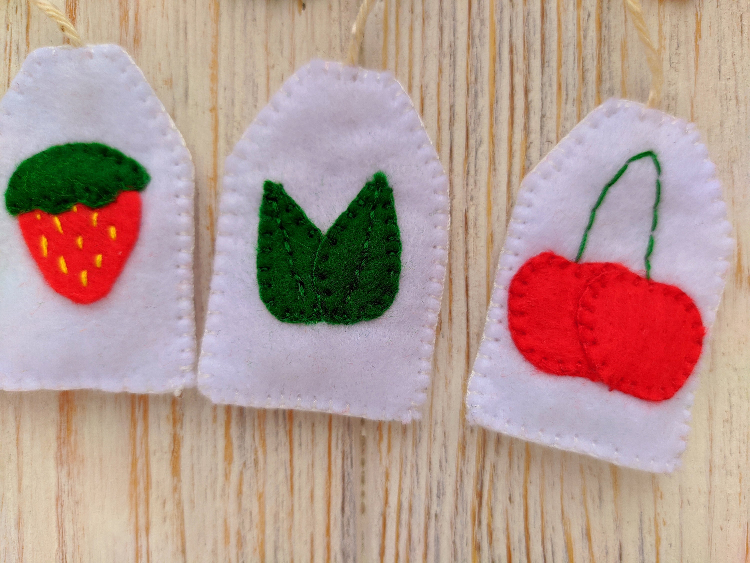 Felt Tea Bags - Etsy