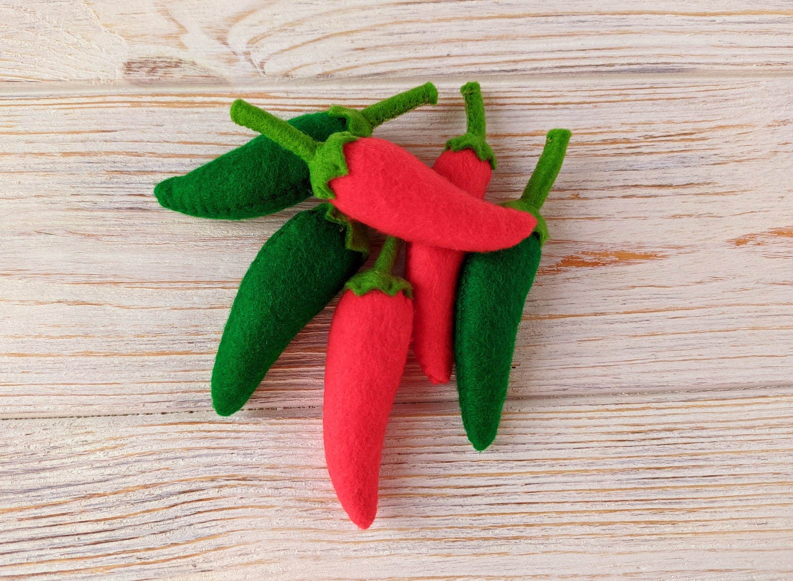 Felt Toy Chili Pepper | Etsy