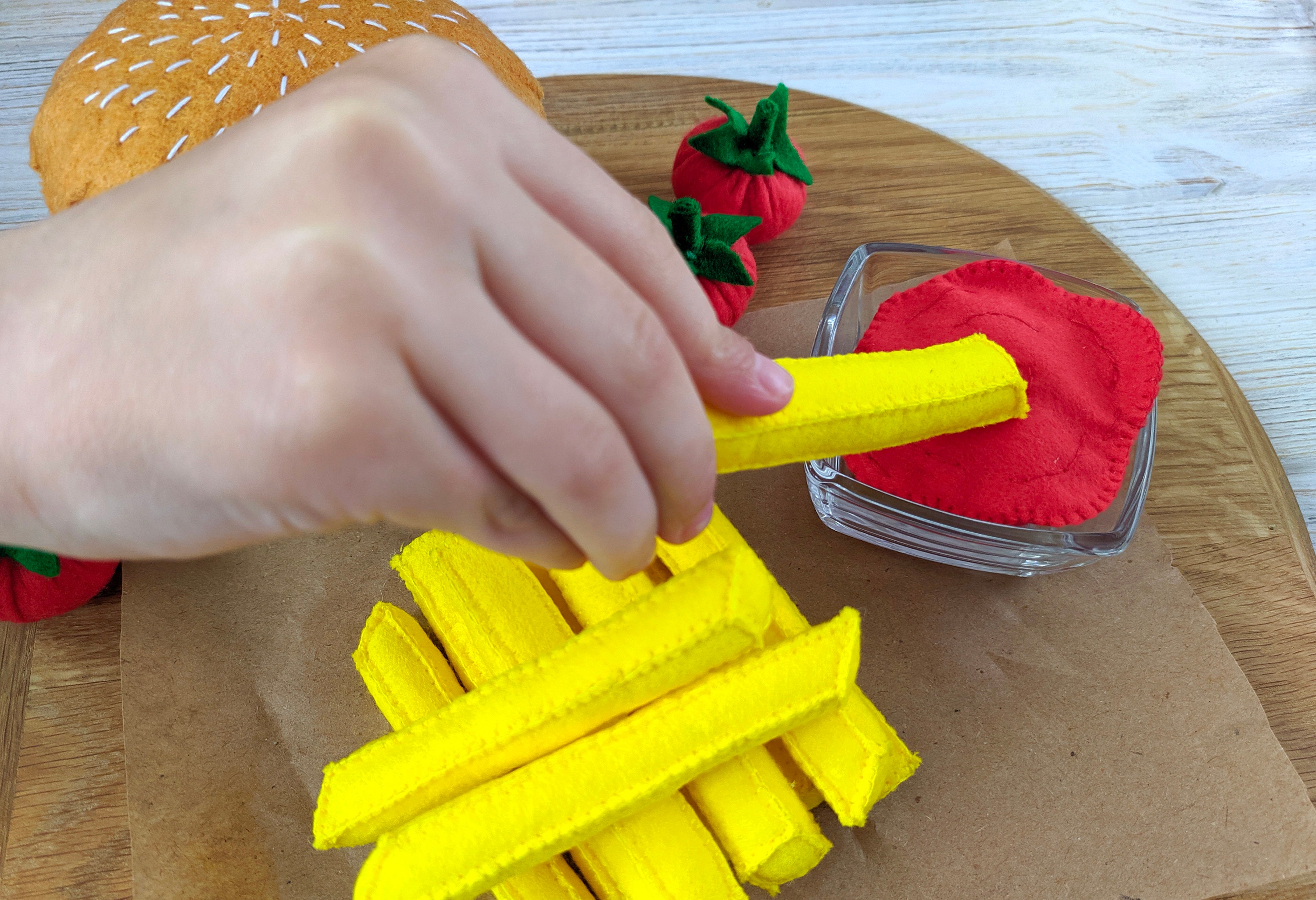 Felt Toys Fries - Etsy