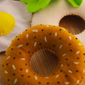 Felt Bagel With Stuffing for Kids' Toys - Etsy