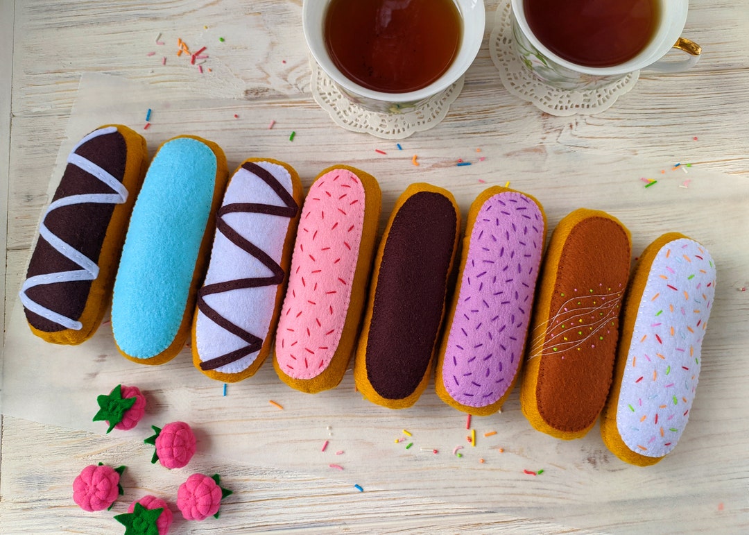 Felt Eclair Toy - Etsy