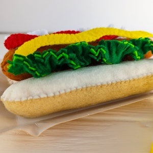 Felt Hot Dog for Kids - Etsy