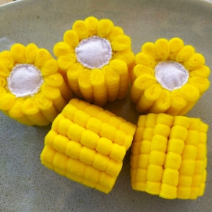 Felt Corn Toy: Pretend Play Food, Farm Game Prop - Etsy