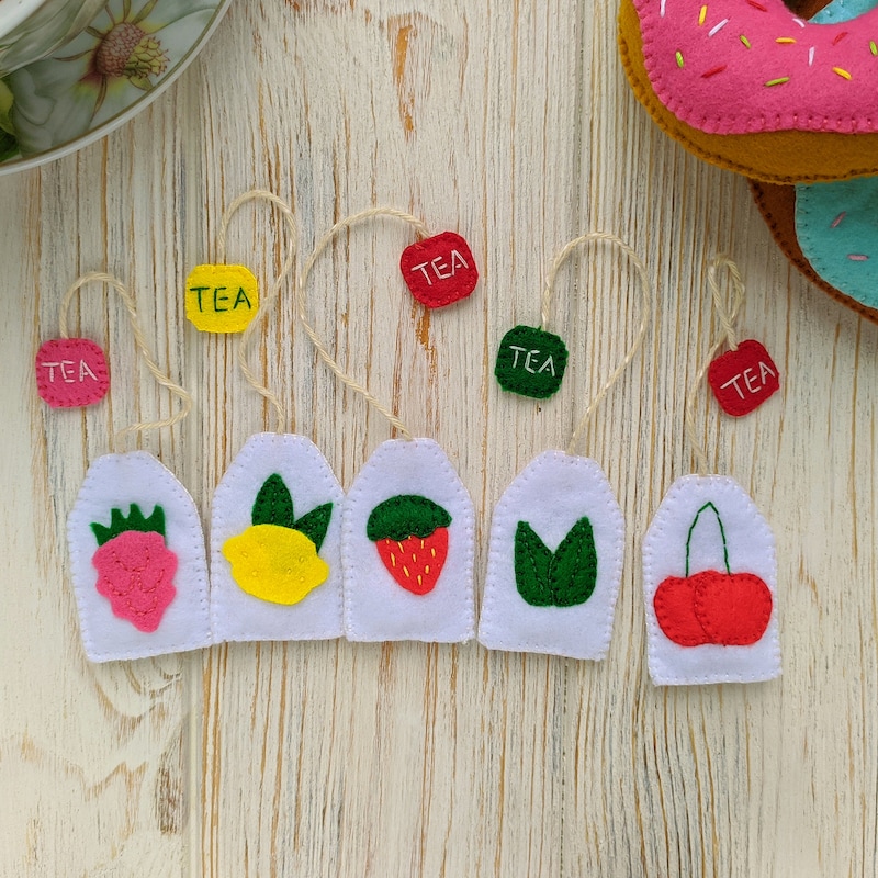 Felt Tea Set - Etsy