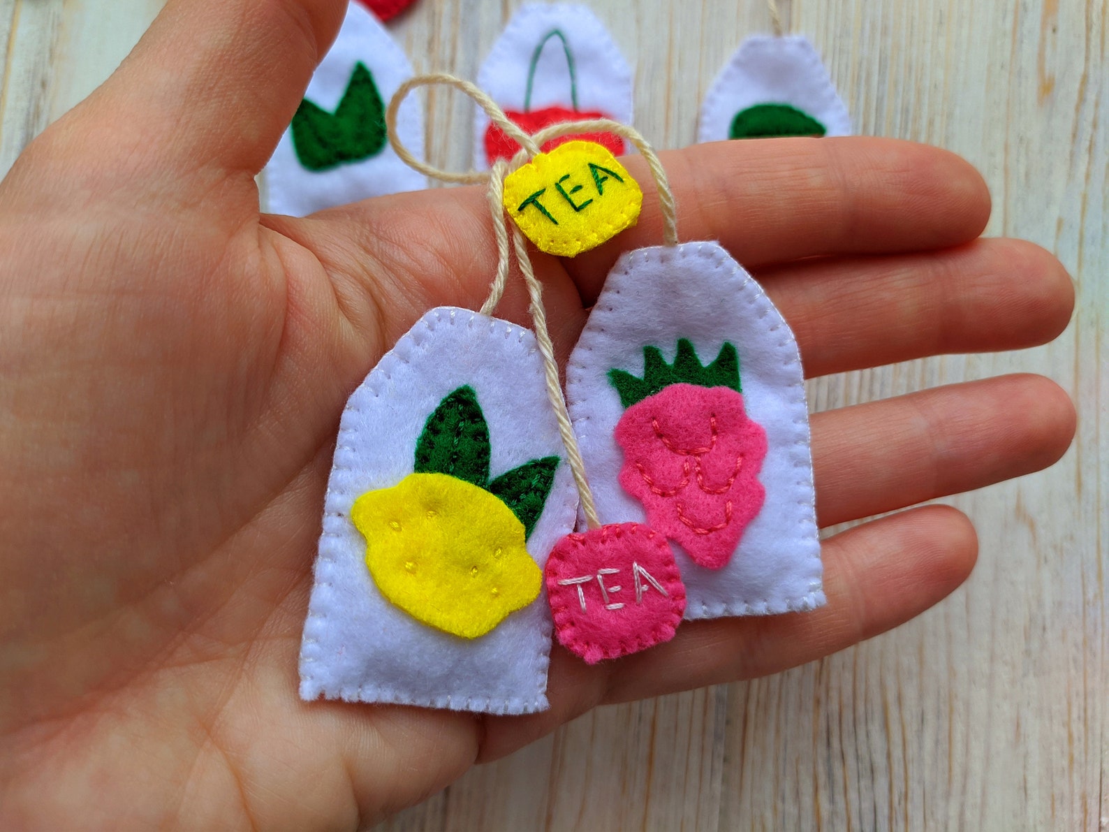 Felt Tea Bags - Etsy
