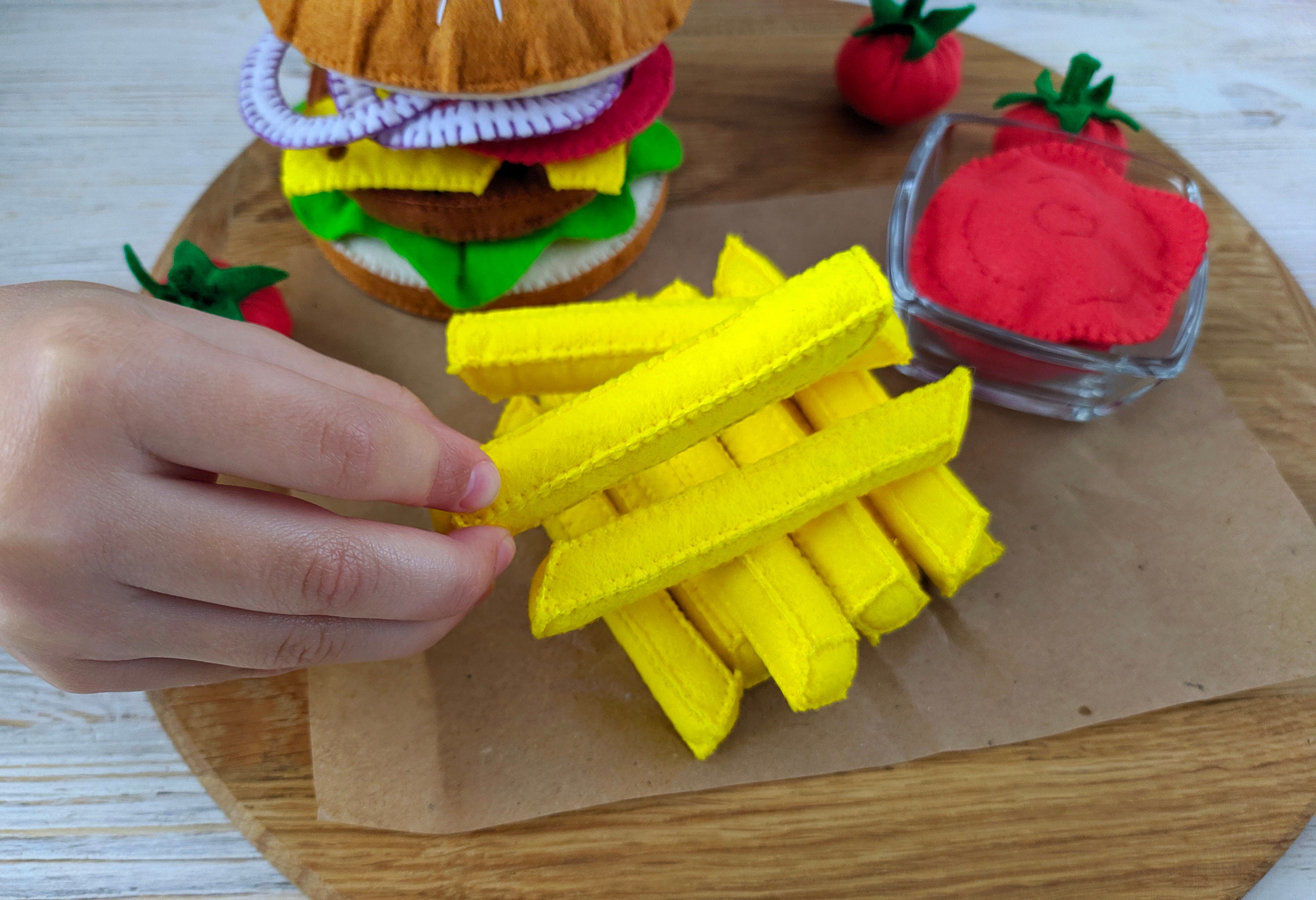 Felt Toys Fries - Etsy