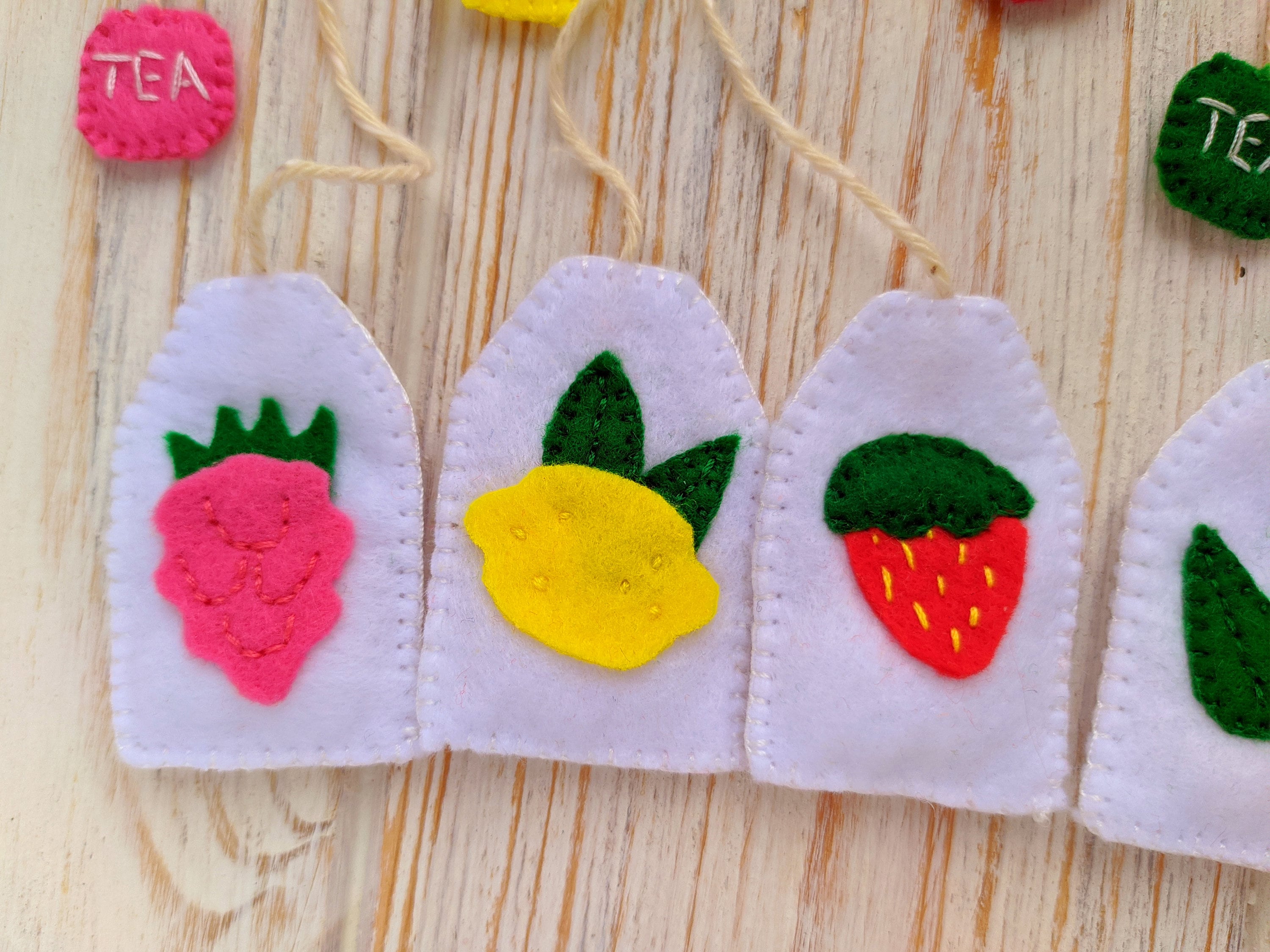 Felt Tea Bags - Etsy