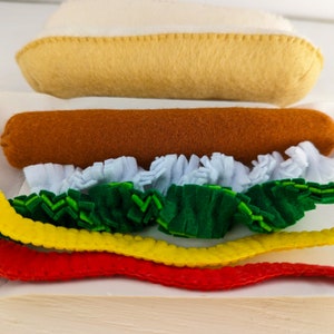 Felt Hot Dog for Kids - Etsy