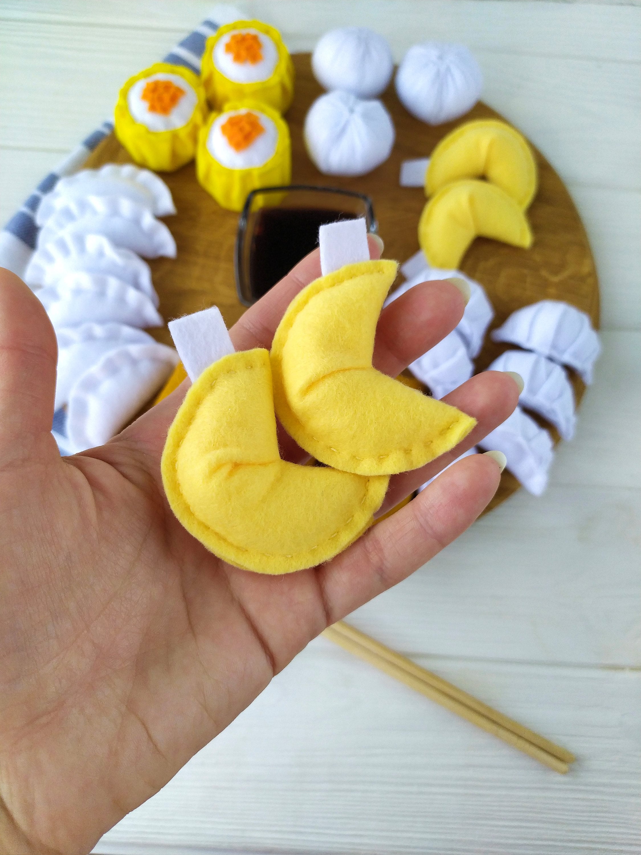 Felt Food Toys Dim Sum Gyoza Siu Mai Xiaolongbao Spring Roll - Etsy ...