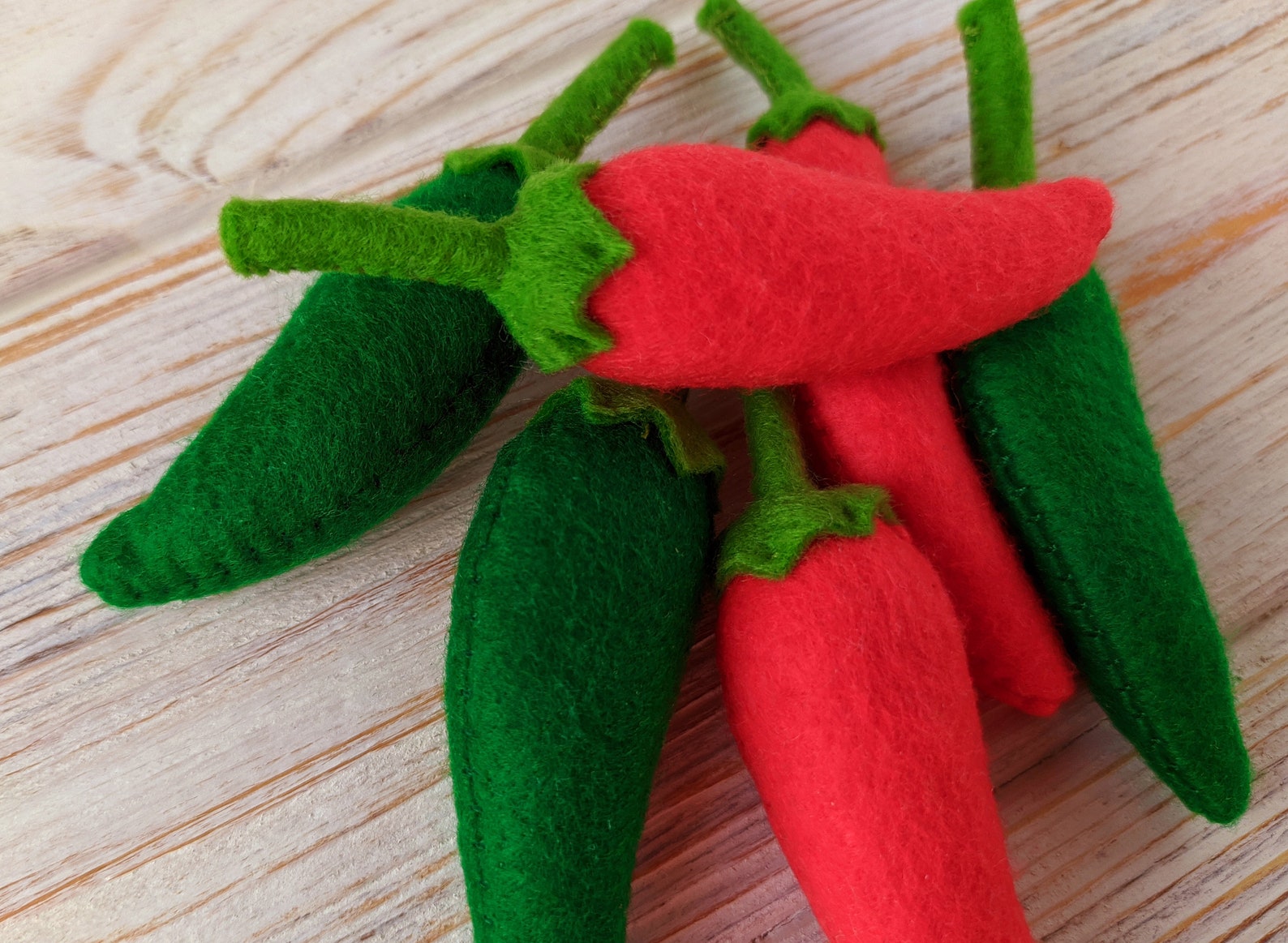 Felt Toy Chili Pepper | Etsy