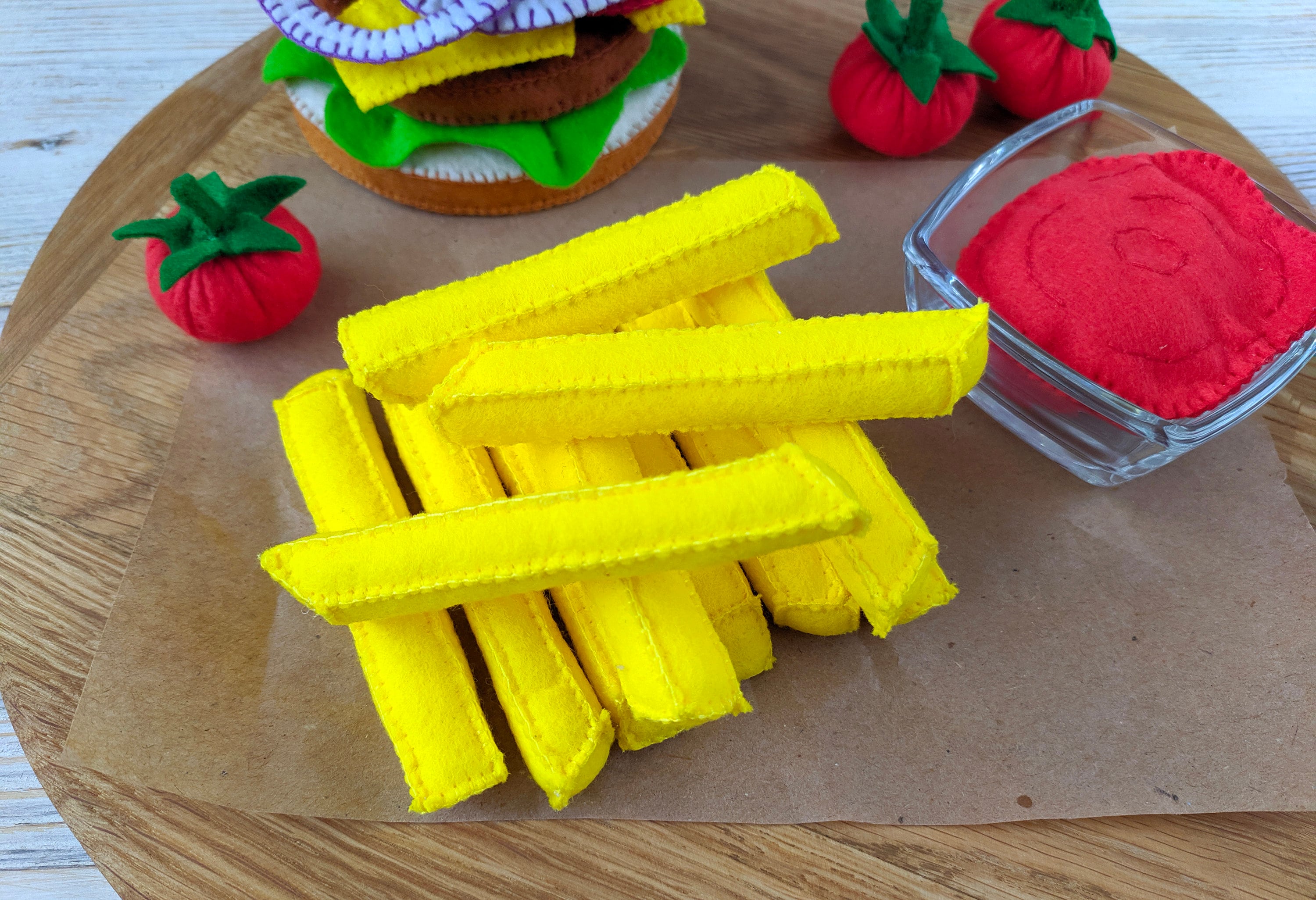 Felt Toys Fries - Etsy