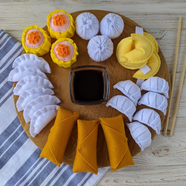 Pretend Play Dumplings - Etsy UK