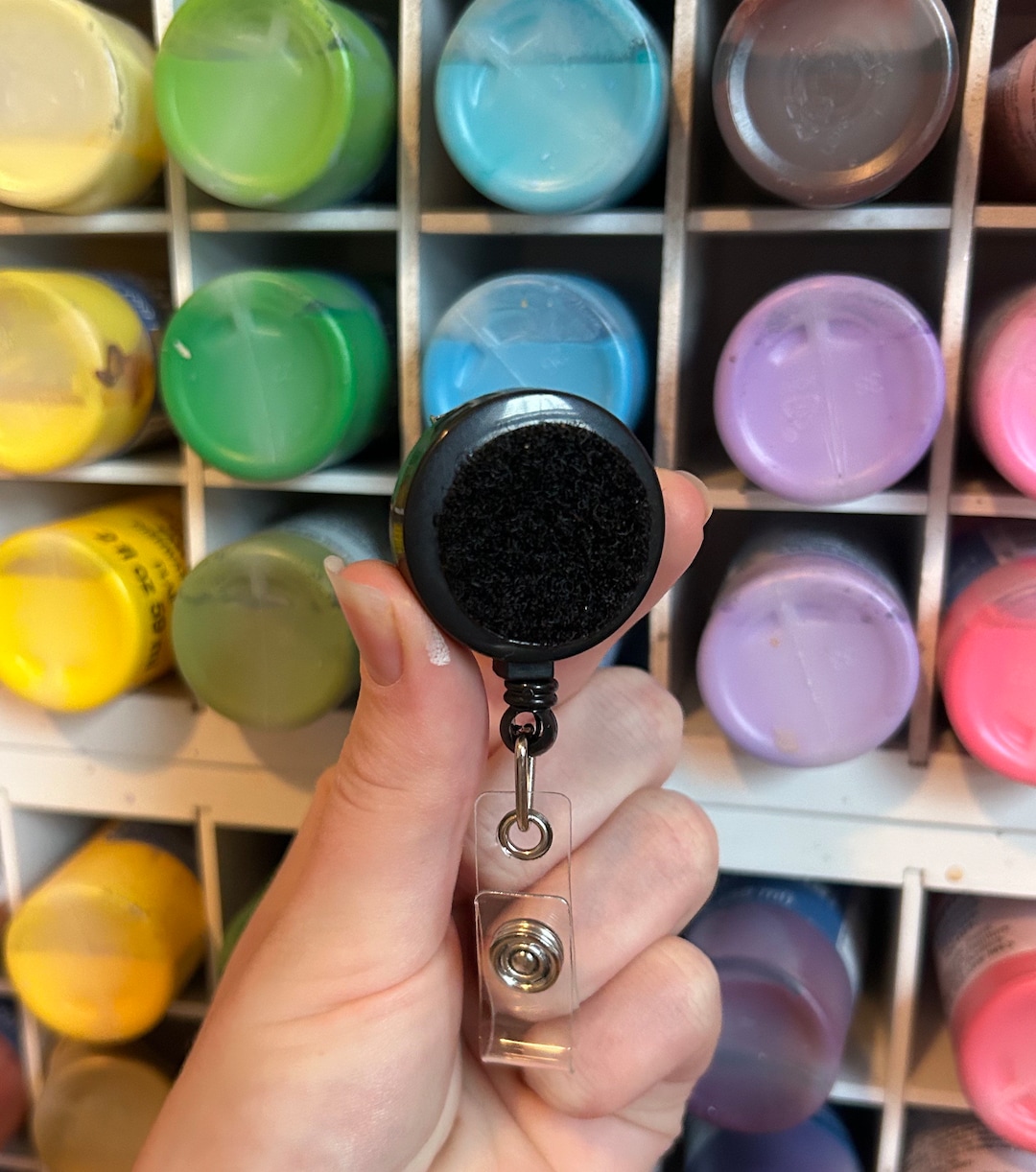 Replacement Badge Reel With Velcro Piece - Etsy