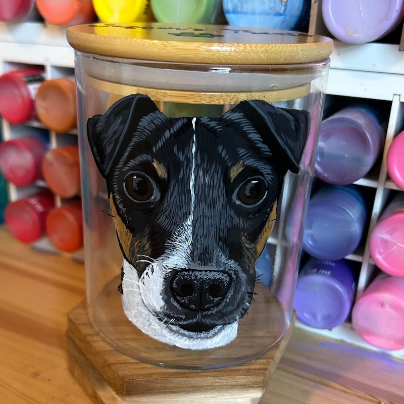 Dog Treat Jar - Etsy