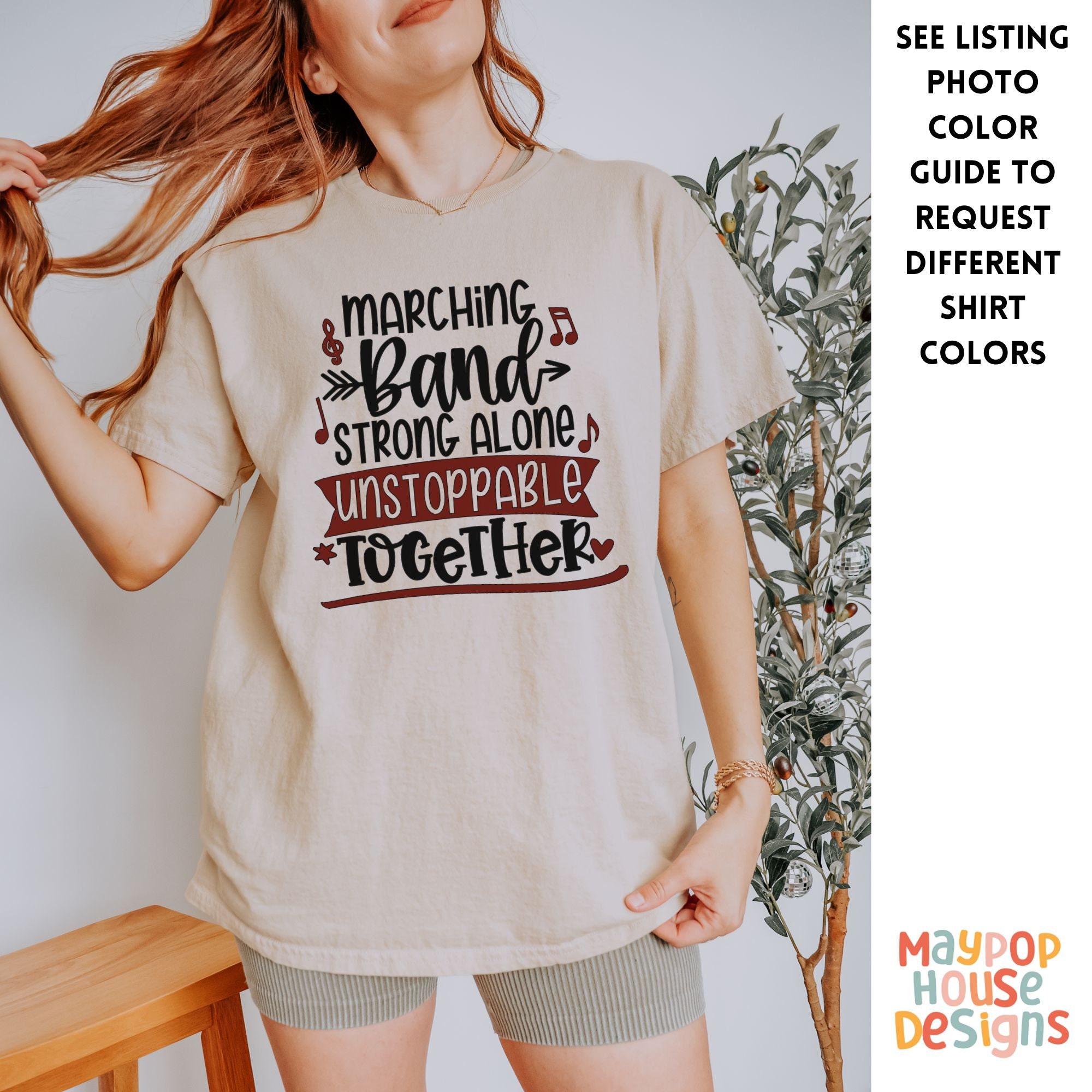 Marching Band Squad Shirt, High School Marching Band Director Tshirt ...