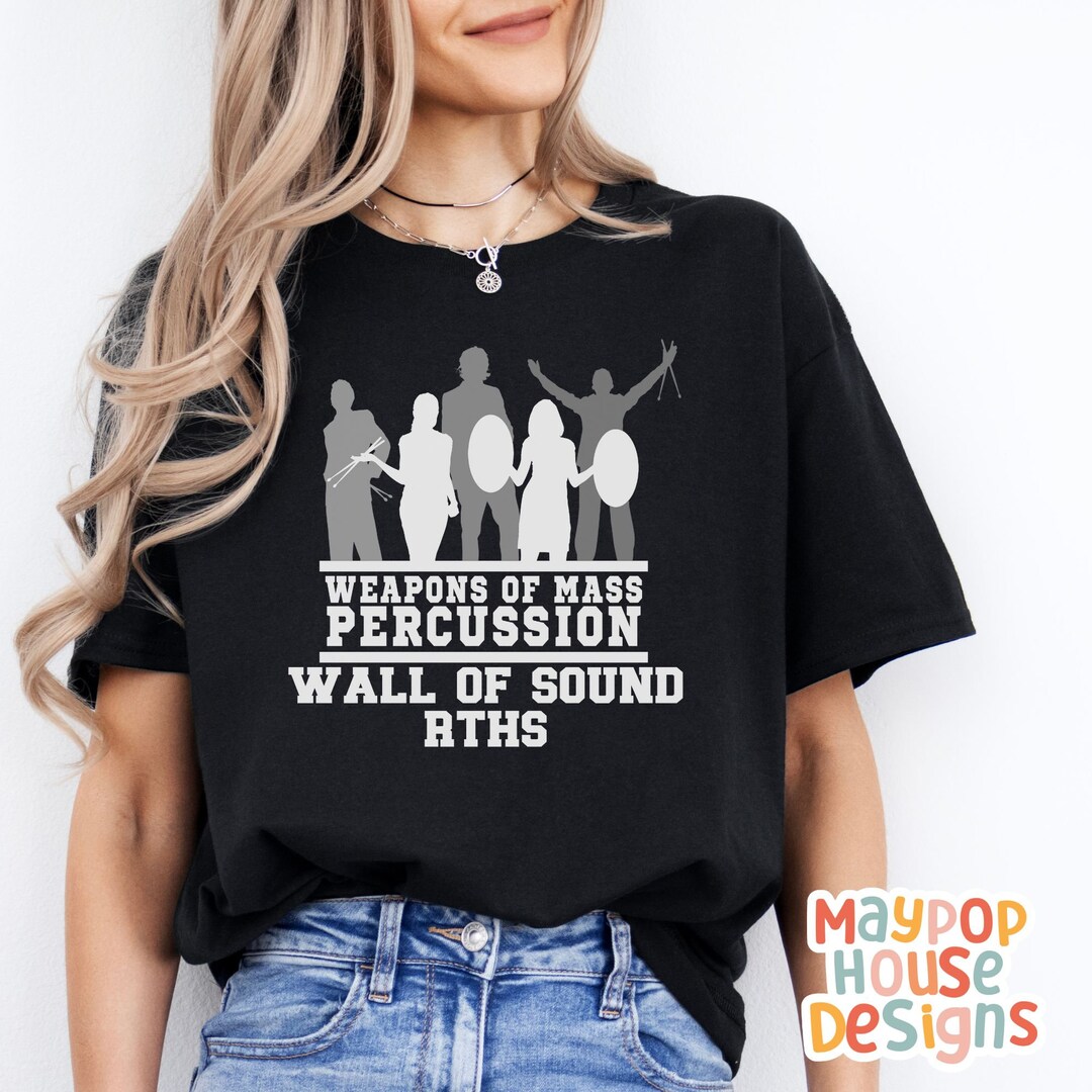 Percussion Mom Shirt, High School Marching Band Director Tshirt, Gift ...