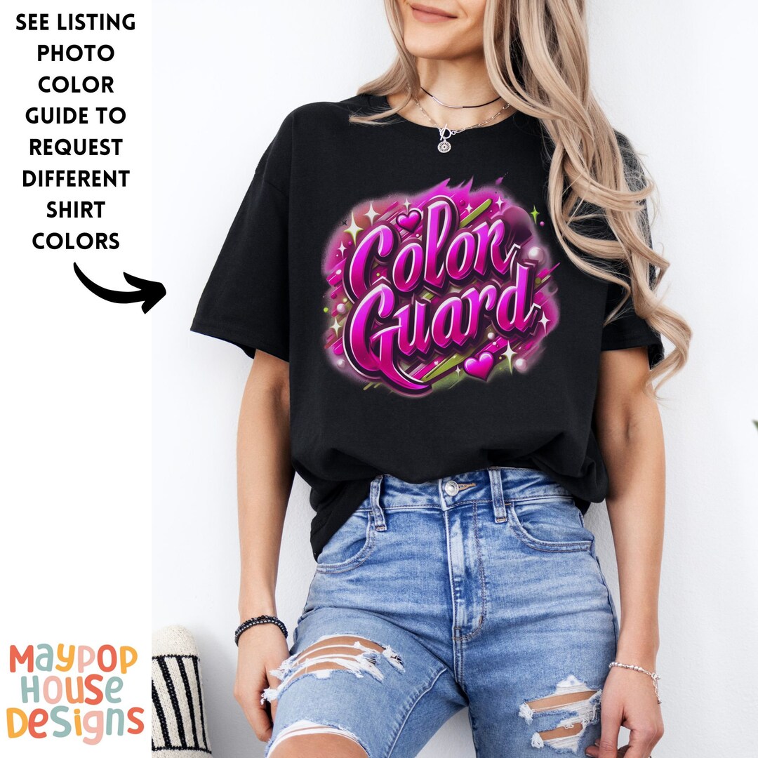 Color Guard Shirt, Color Guard School Shirt, Class of 2025, Senior 2025 ...