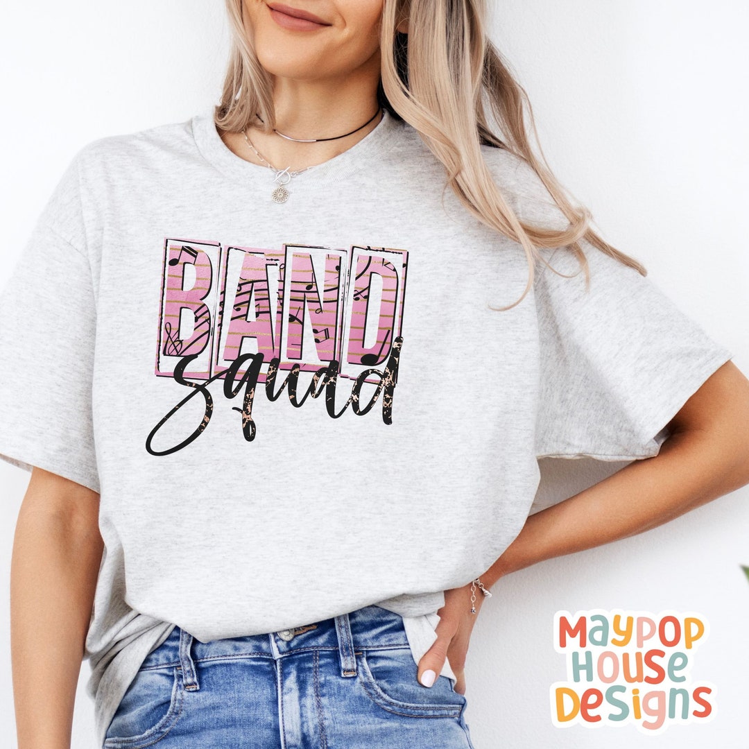 Marching Band Squad Shirt, High School Marching Band Director Tshirt ...