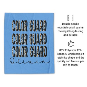 Personalized Color Guard Blanket, Color Guard, Winter Guard, Marching ...