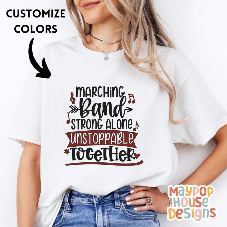 Marching Band Squad Shirt, High School Marching Band Director Tshirt ...