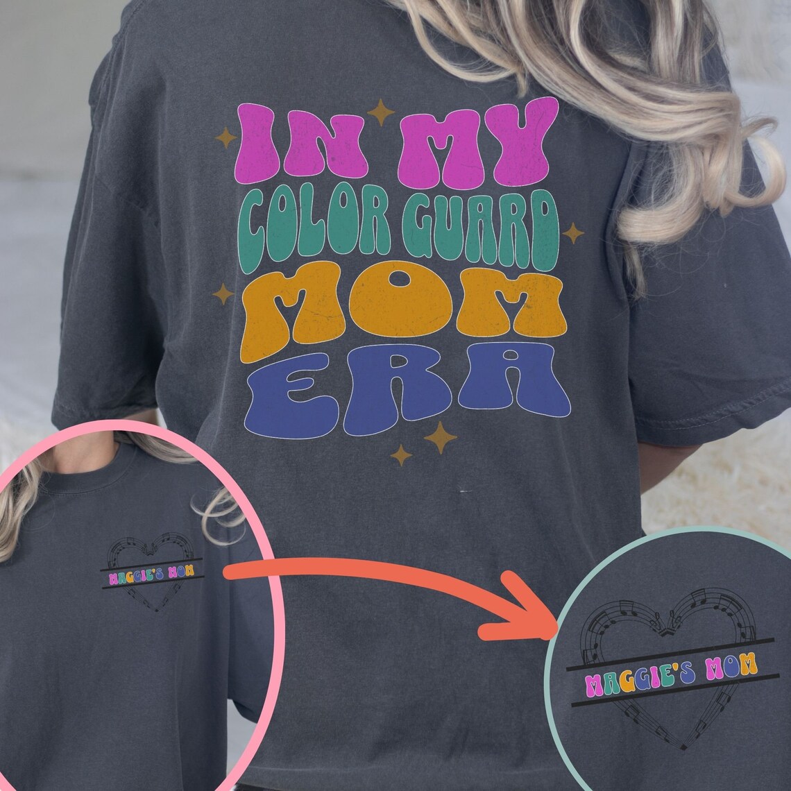 Personalized Color Guard Mom Shirt Band Mom Shirt Marching - Etsy