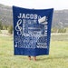 Personalized Marching Band Blanket, Band Mom Gift, High School Band ...