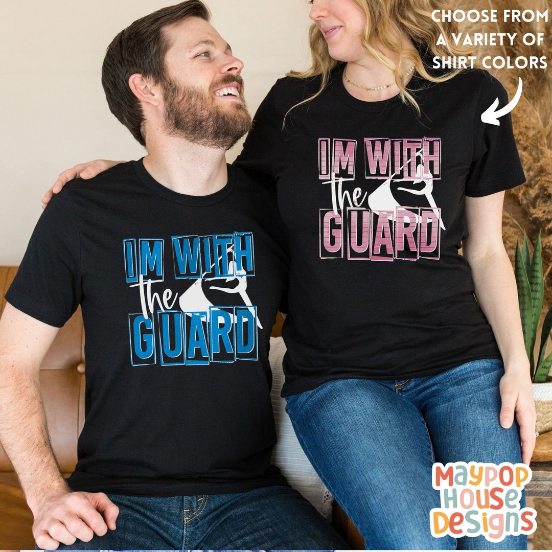 Matching Color Guard Mom and Dad Shirt, Custom Colors Color Guard ...