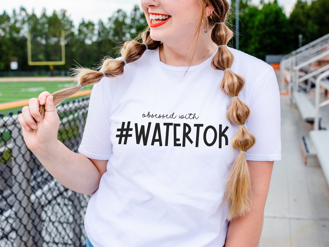 Obsessed With Watertok T-shirt, Addicted to watertok T-shirt for Women ...