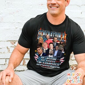 Unisex Gen X Patriotic Maga Shirt, Gen X is Now in Charge Tee ...