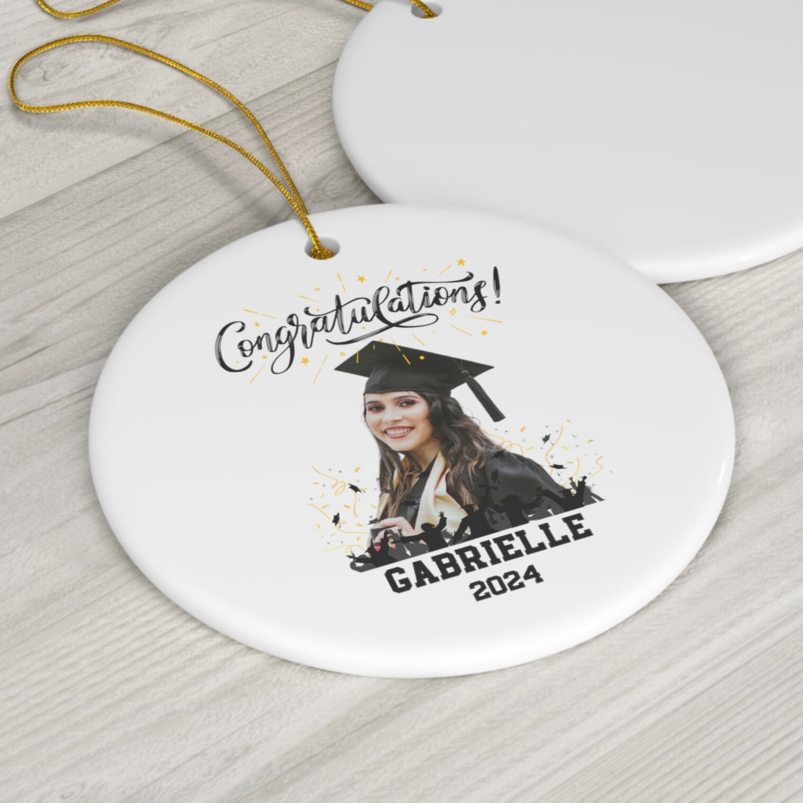 Personalized Photo Graduation Gift, High School Graduation Ornament ...