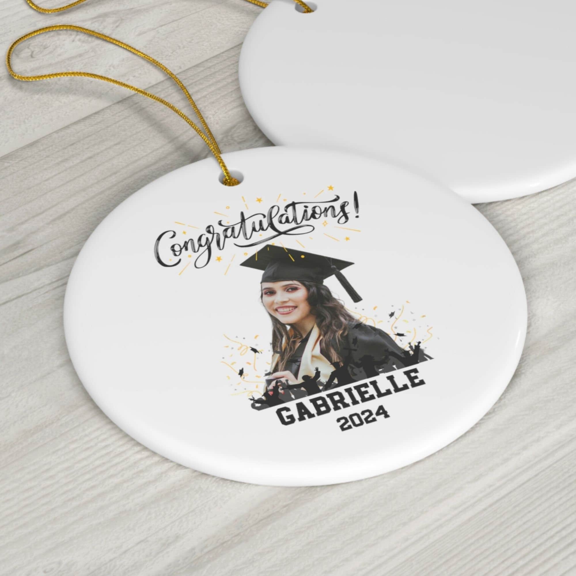 Personalized Photo Graduation Gift, High School Graduation Ornament ...
