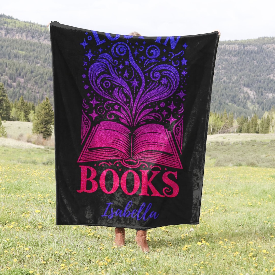 Personalized Book Reading Blanket Custom Book Lover Throw - Etsy UK