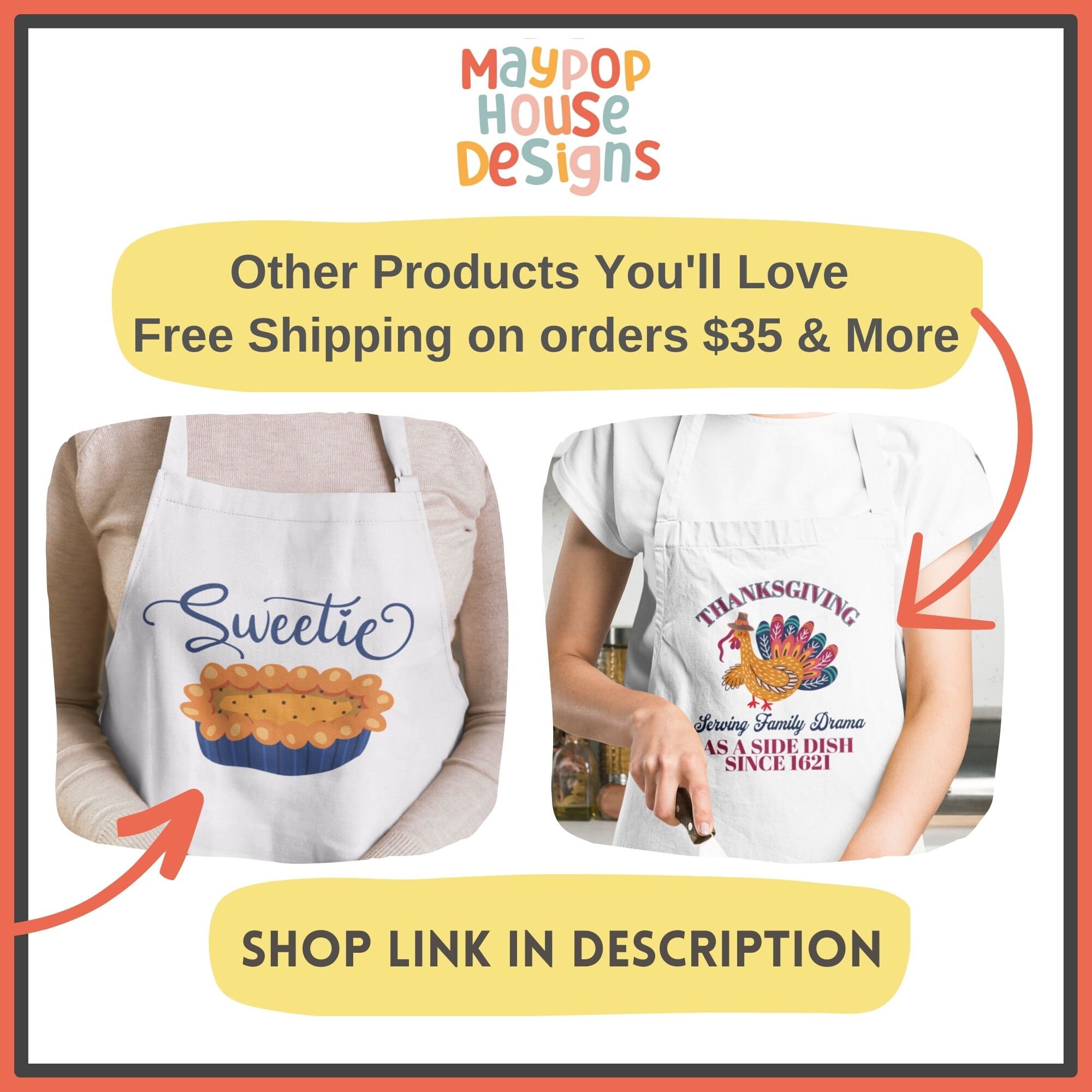 Nonna Thanksgiving Apron Grandma Apron Baking Apron for - Etsy