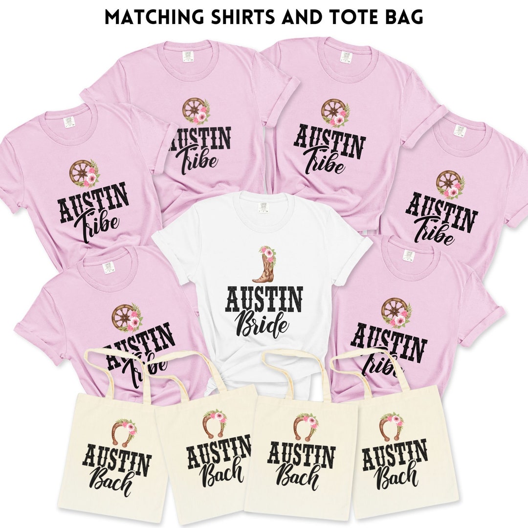 Austin Texas Bachelorette Party Shirts, Austin Bride Shirts, Austin ...