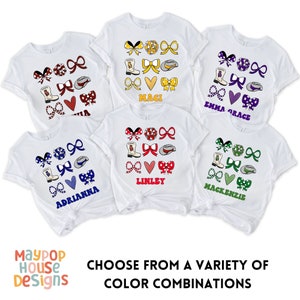 Custom Matching Drill Team Shirts for Team Members, Personalized Drill ...