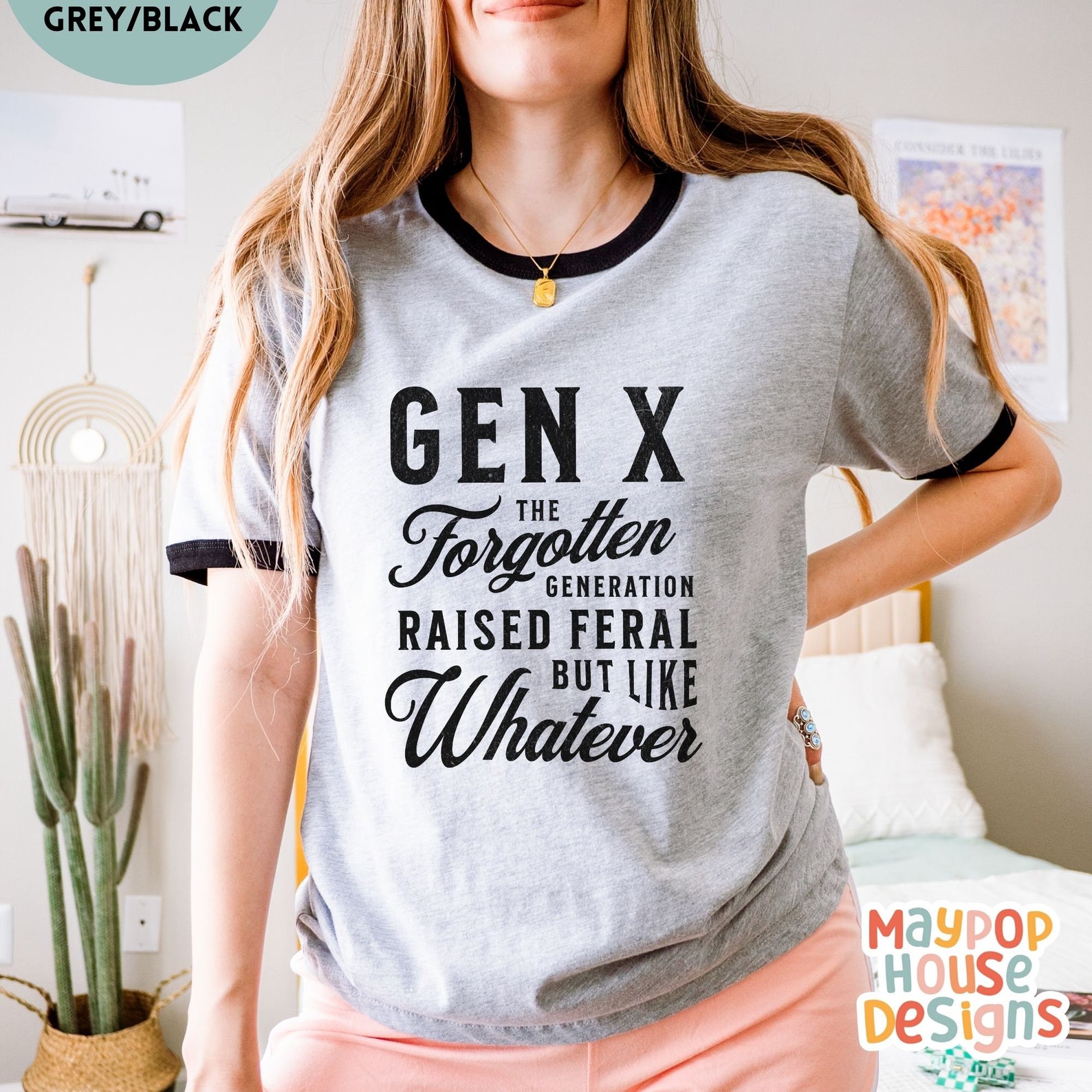Gen X Tshirt for Women, Born in the 70s Shirt, Generation X T-shirt for ...