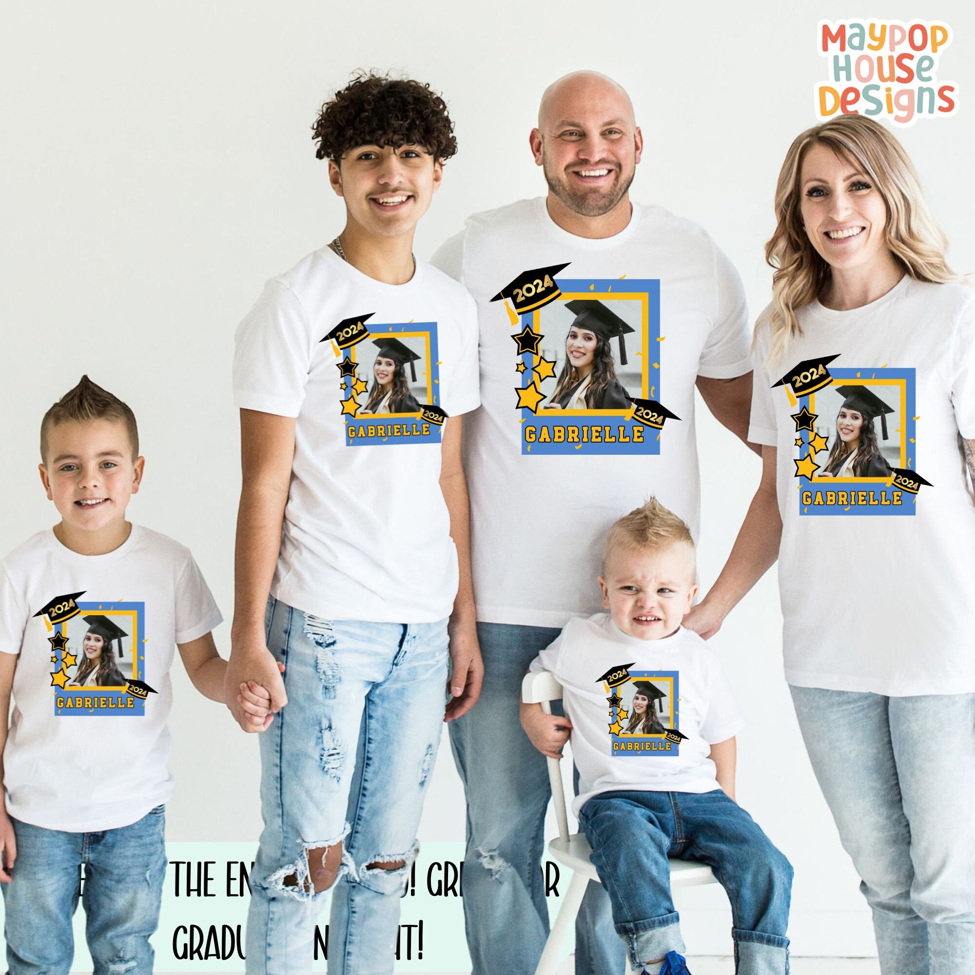Personalized Graduation Family Shirts, Custom Photo Shirt for ...