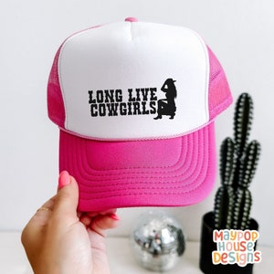 Cowgirl Trucker Hat, Western Trucker Hat Howdy Darlin, Coastal Cowgirl Trucker Hat, Country ...