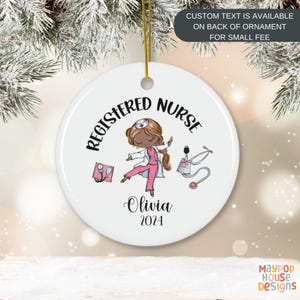 New Nurse Ornament, New Nurse Gift, Gift for Nurse, Graduation Ornament ...