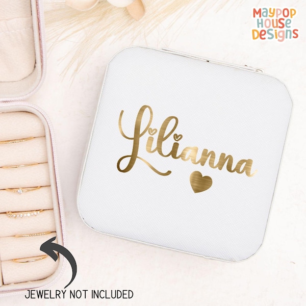 Personalized Jewelry Box for Little Girl Christmas Gift Custom Mermaid ...