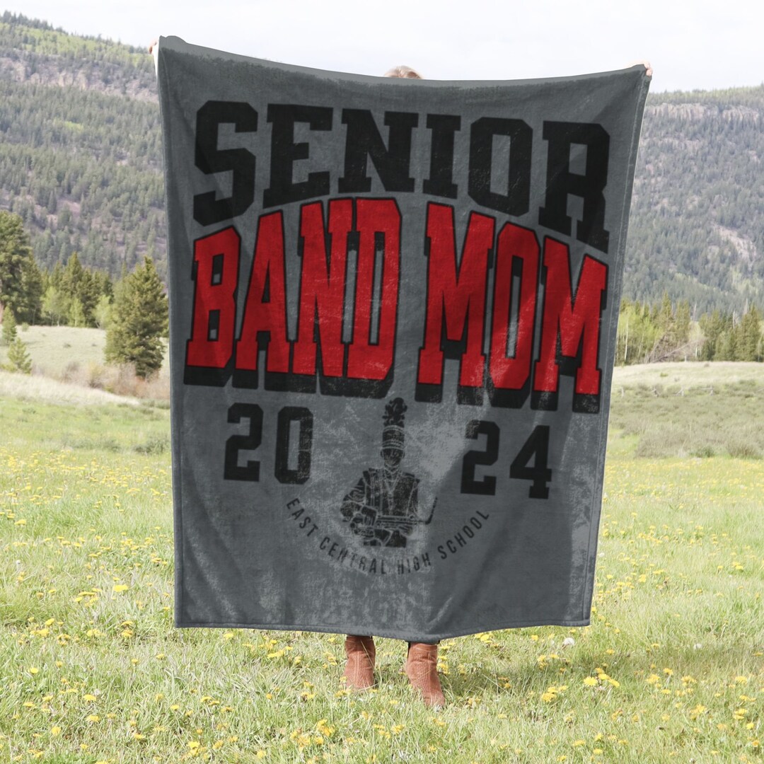 Marching Band Blanket, Marching Band Gifts, 2025 Senior Band, Band Mom ...