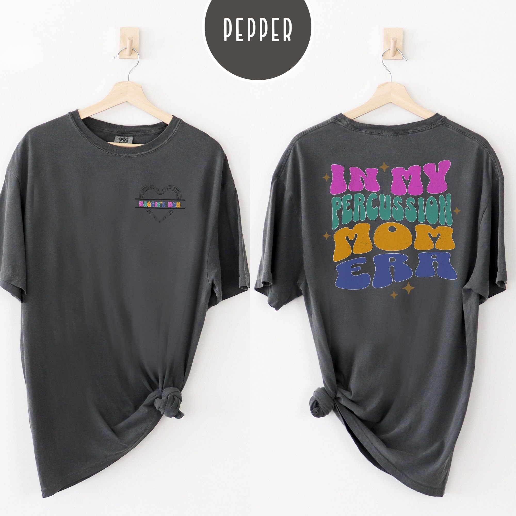 Personalized Percussion Mom Shirt, Marching Band Mom, Cute Band Shirt ...