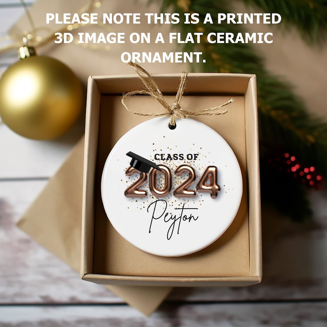 Personalized Graduation Gift, High School Graduation Ornament, Senior ...