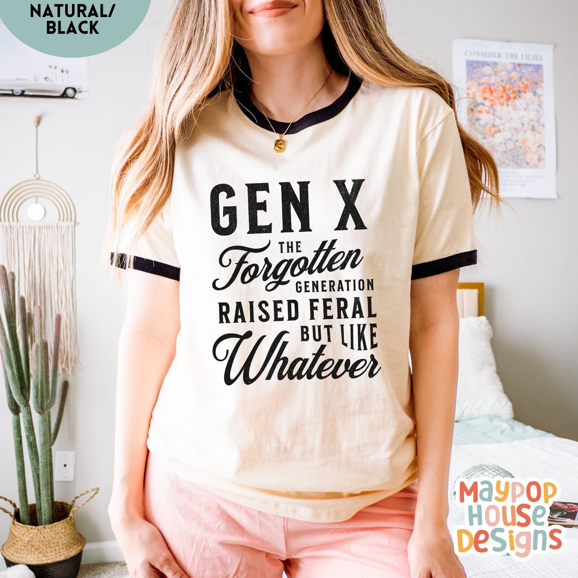 Gen X Tshirt for Women, Born in the 70s Shirt, Generation X T-shirt for ...