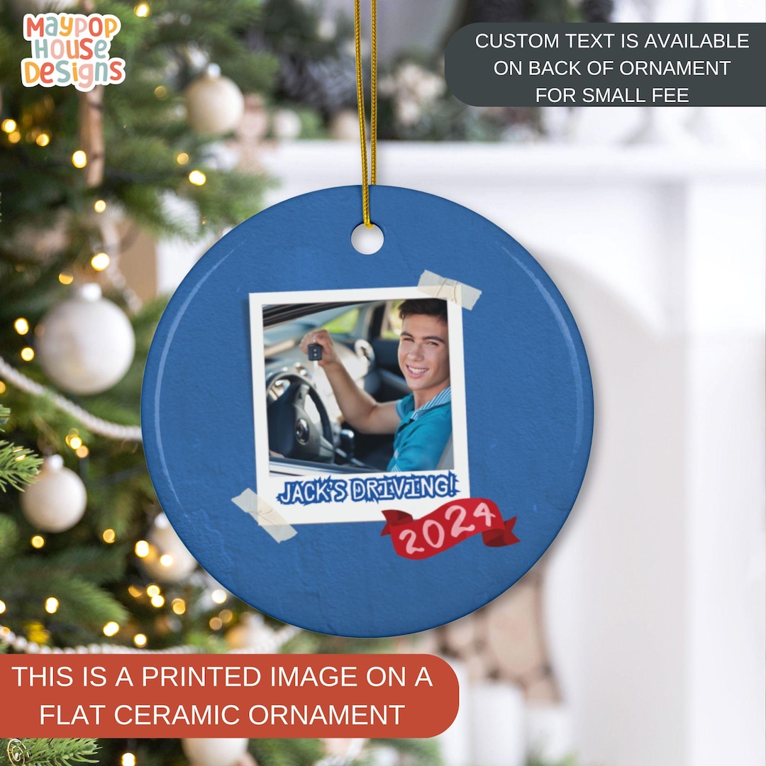 Personalized New Teen Driver Ornament for Christmas Gift Teenage ...