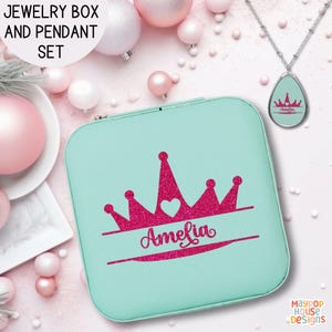Personalized Jewelry Box for Little Girl Christmas Gift Custom Name ...