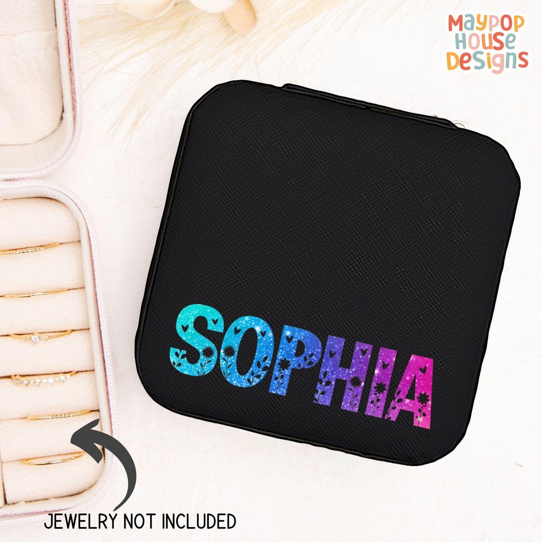 Personalized Jewelry Box for Little Girl Christmas Gift Custom Name ...