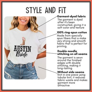 Austin Texas Bachelorette Party Shirts, Austin Bride Shirts, Austin ...