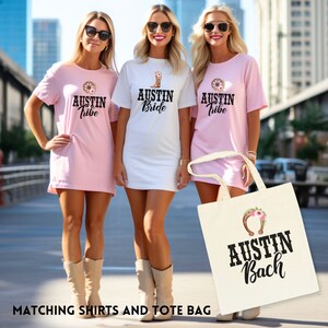 Austin Texas Bachelorette Party Shirts, Austin Bride Shirts, Austin ...